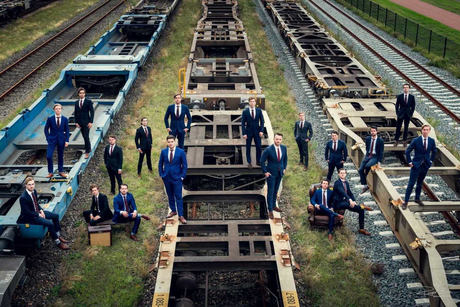 Een mooie groepsfoto: creatief, origineel — en mooi resultaat