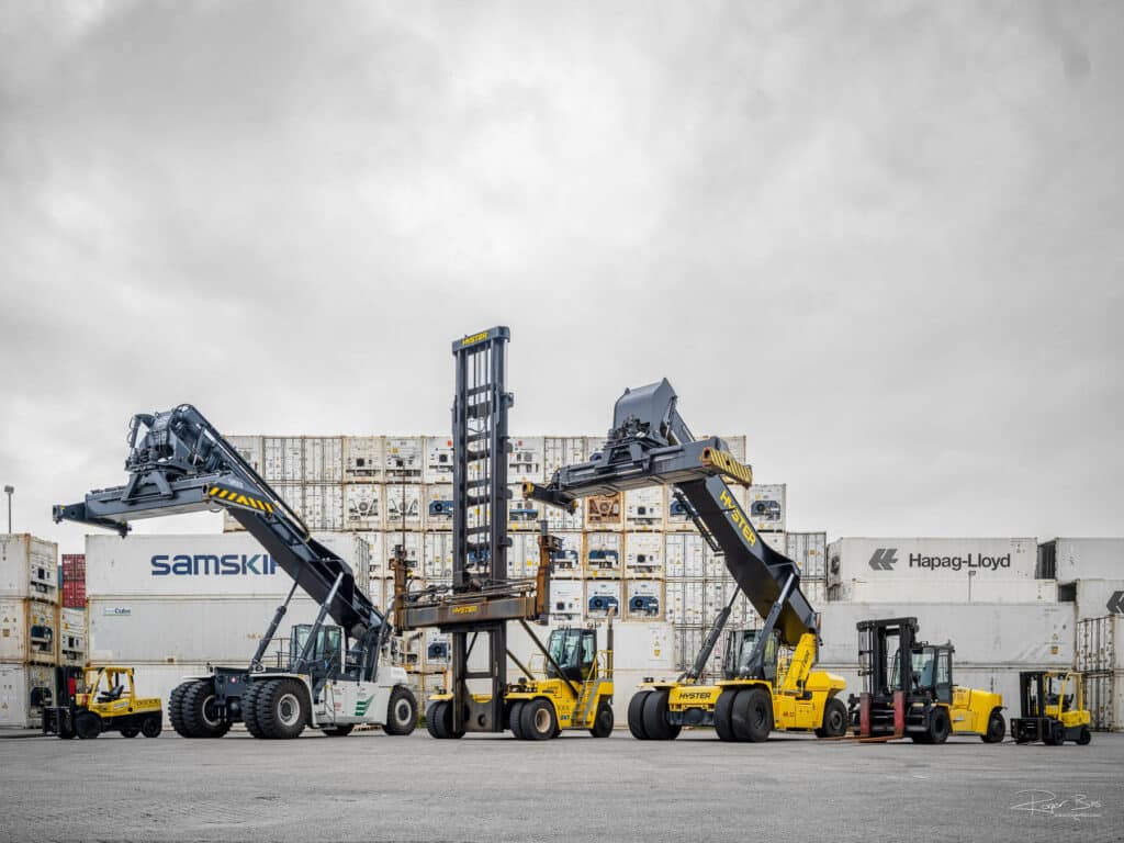 havenfotografie: DOCKX Container handling equipment