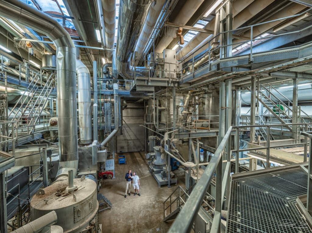 Factory photography at Hamlet Protein, Denmark