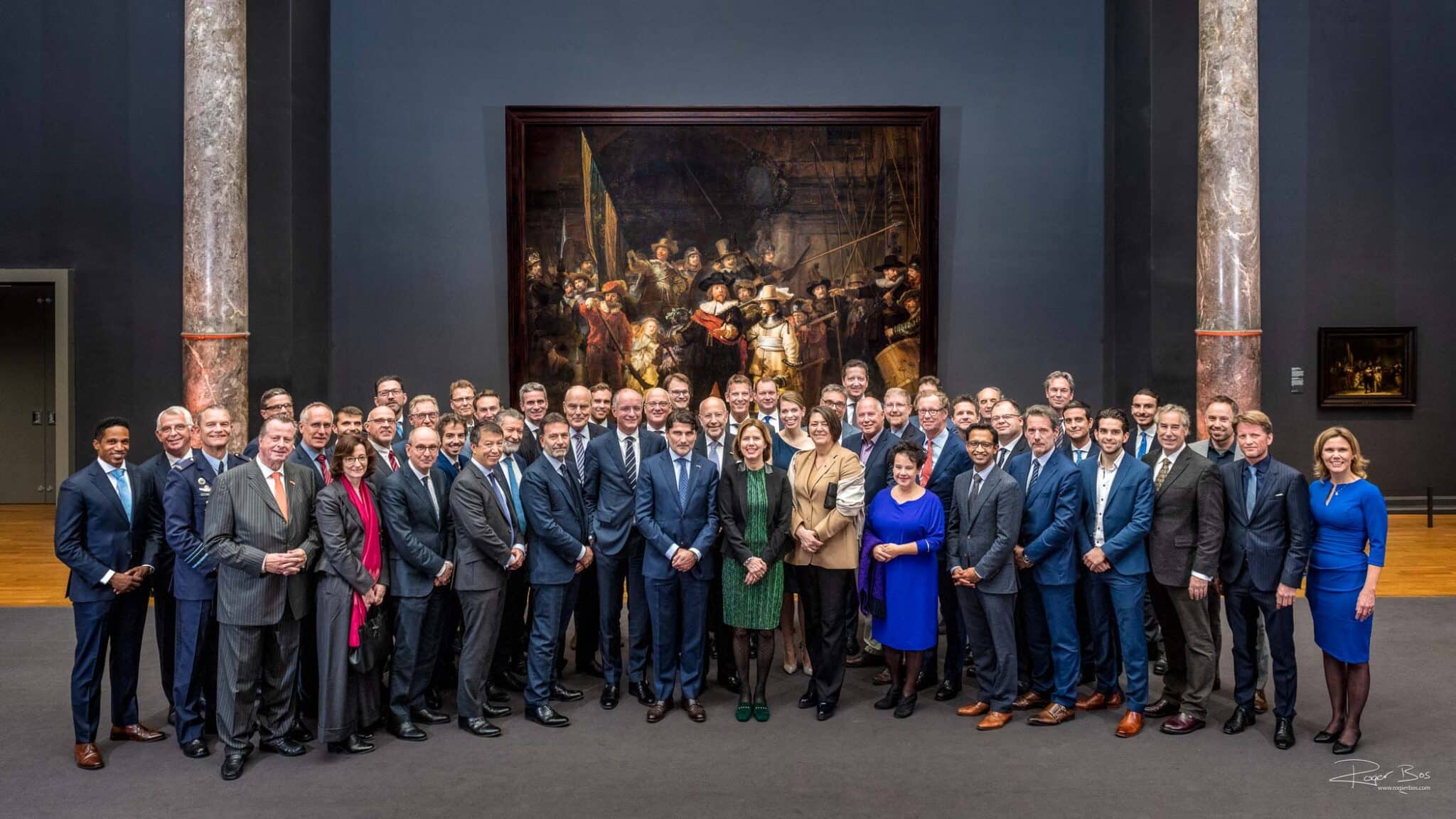 Een mooie groepsfoto: creatief, origineel — en mooi resultaat